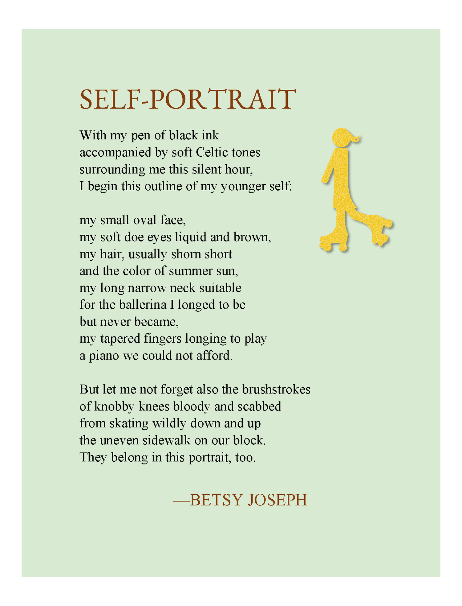 Self-Portrait — Texas Poetry Assignment