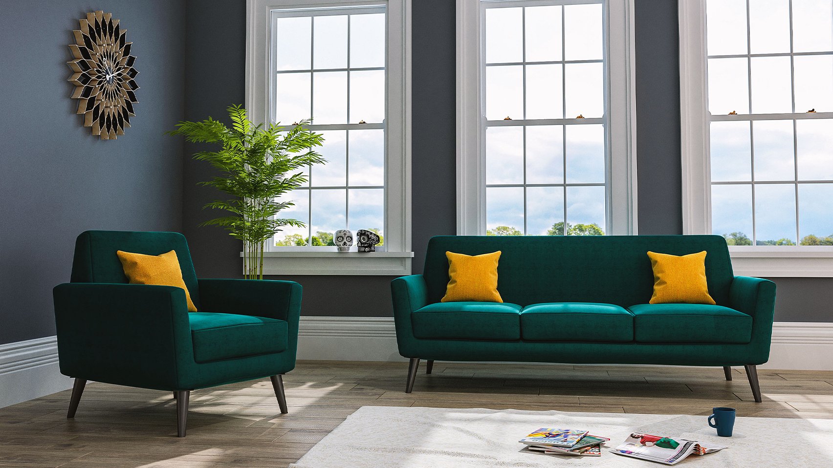 Detroit Sofa Company Fabrics | Baci Living Room