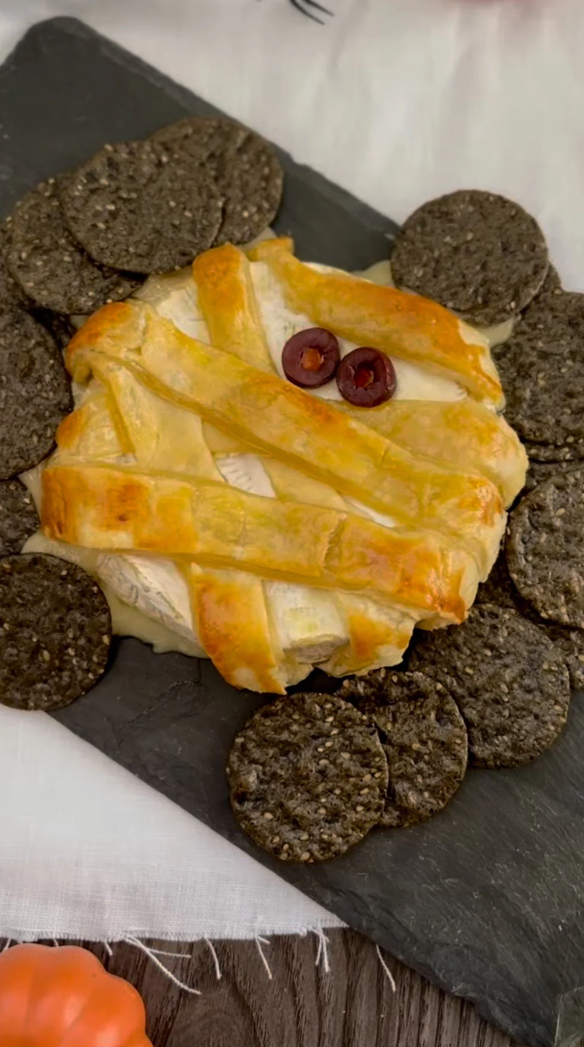 Mummy Baked Brie — La Bonne Vie
