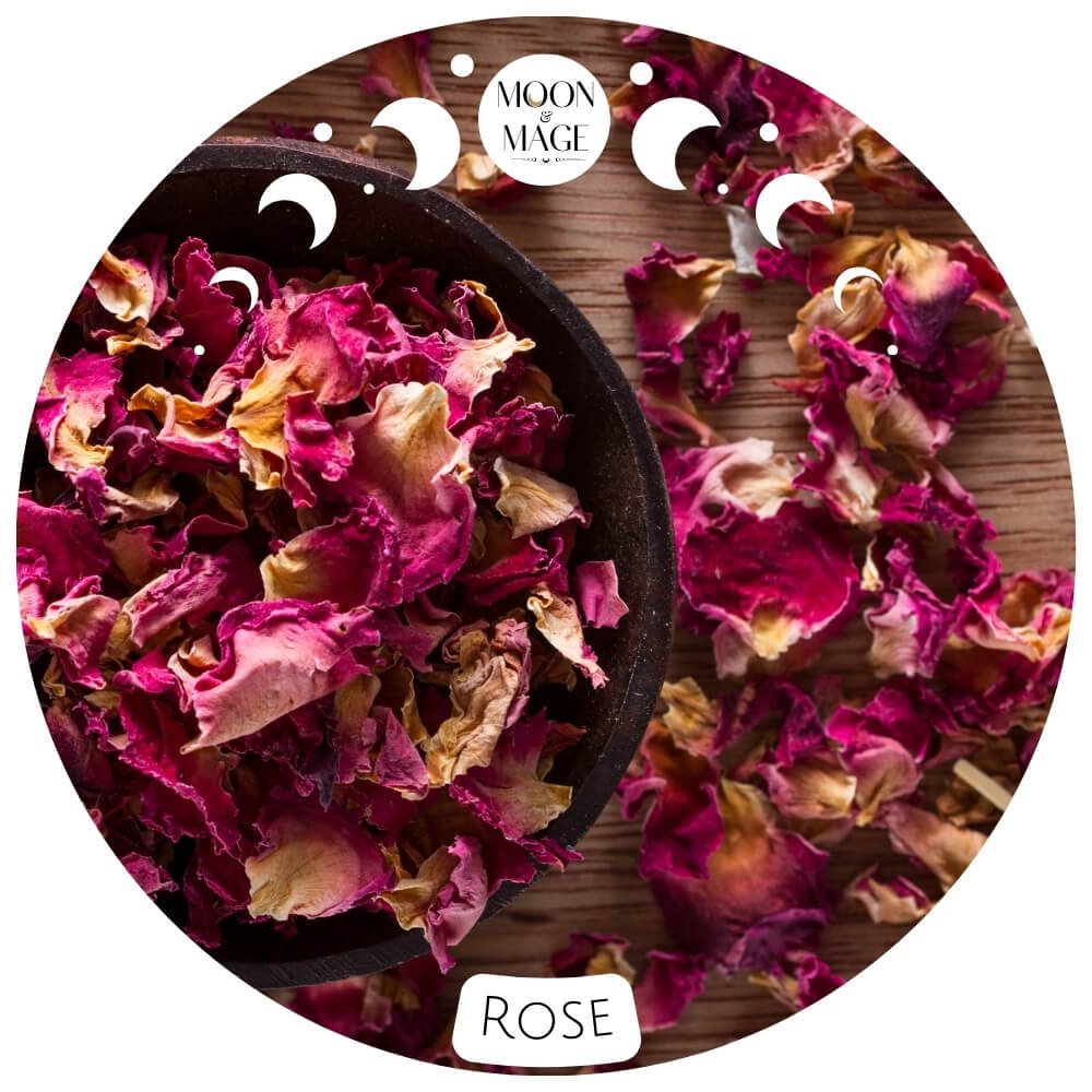 ROSE MAGICKAL PROPERTIES FOR SPELLS & WITCHCRAFT