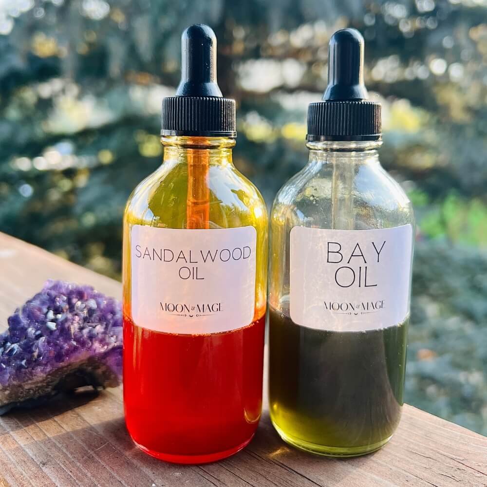 How to Make a Potent Herbal Infused Oil for use in Magick