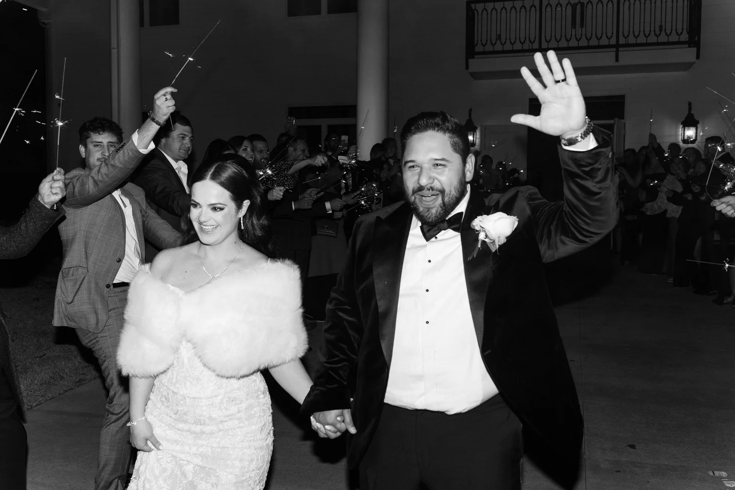Classic Black and White Wedding in Arkansas at Legacy Acres, Conway ...
