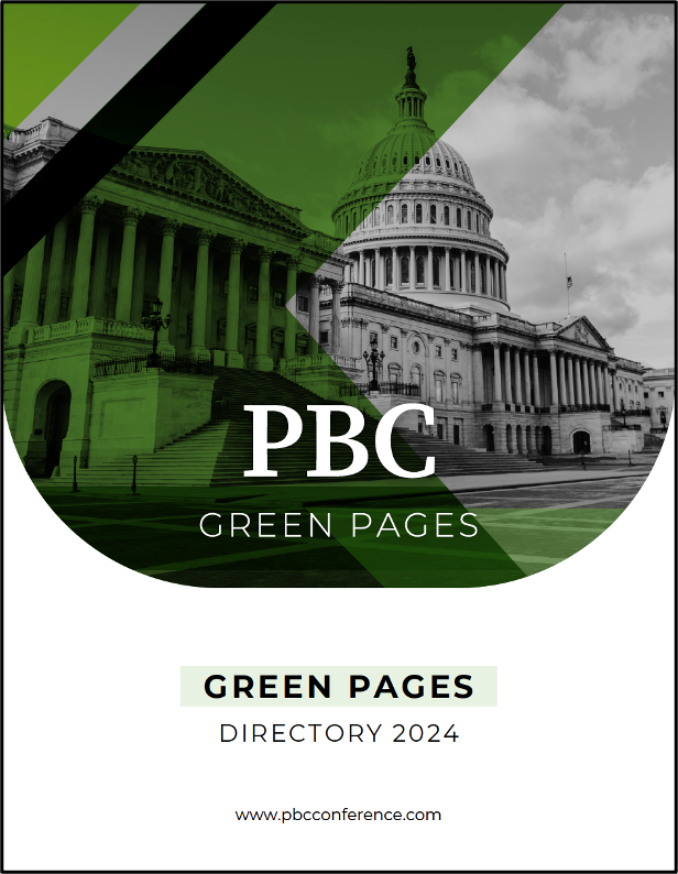 Green Pages Directory — PBC Conference