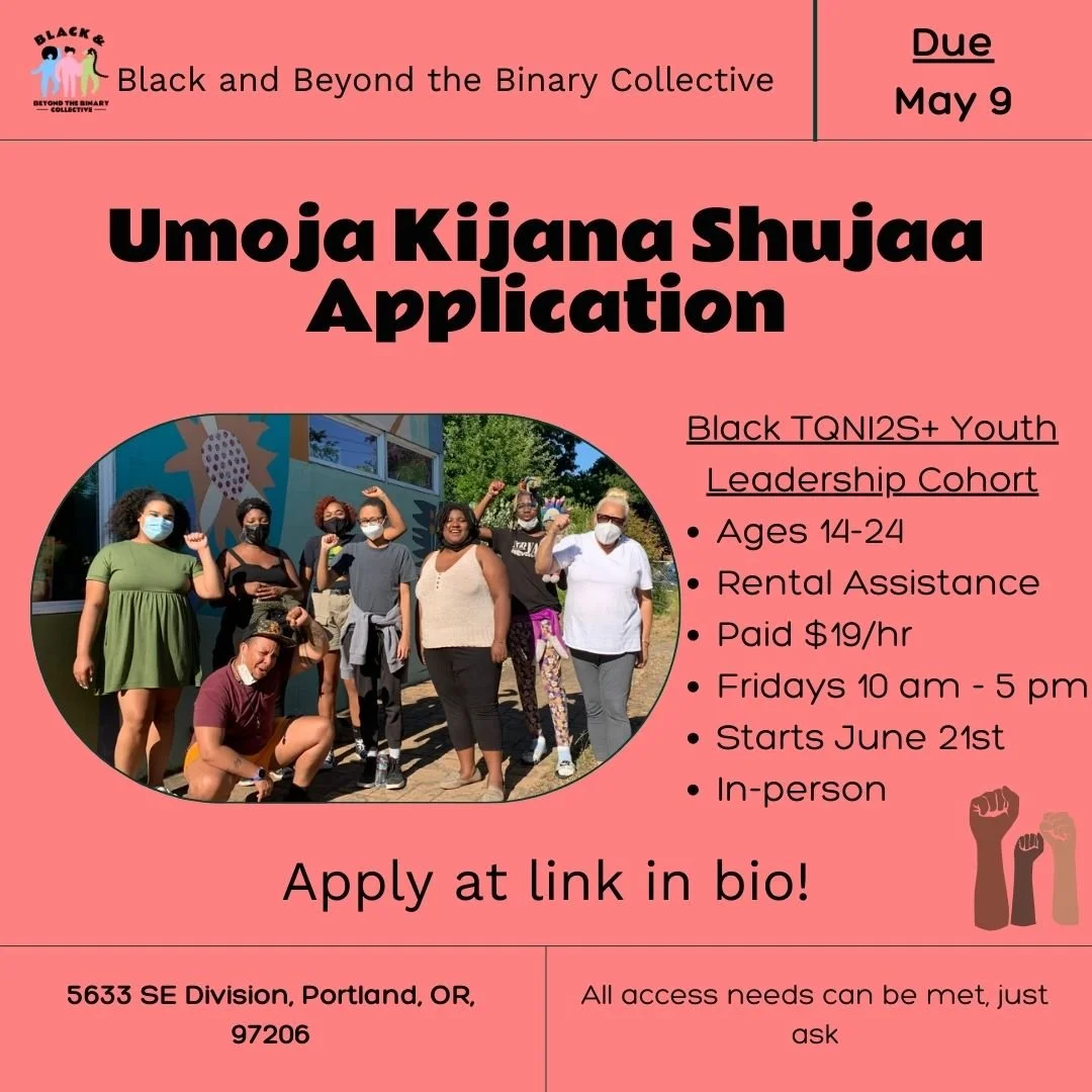 Leadership Development & Trainings — Black & Beyond the Binary Collective