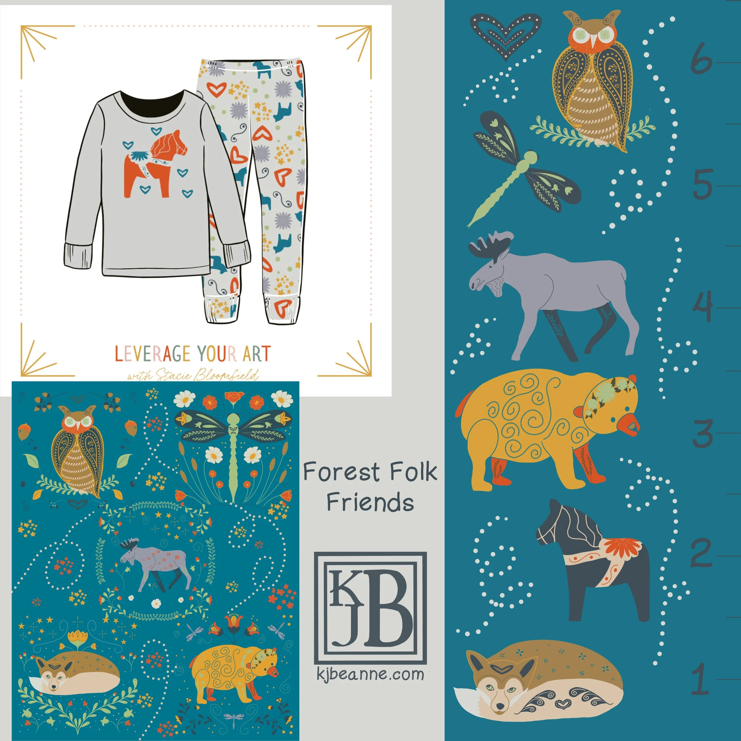 Surface Pattern Designs — KJBeanne Designs