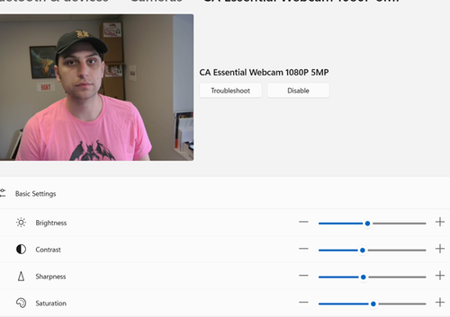 How to setup a webcam with Windows 11 — Cyber Acoustics