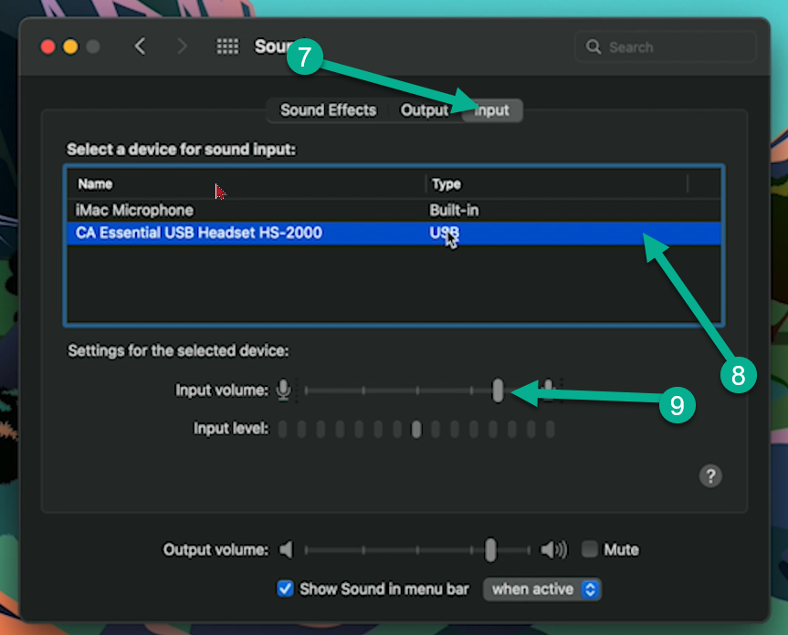 How to setup a 3.5mm CTIA Headset on a mac — Cyber Acoustics