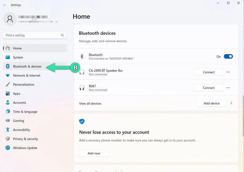 How to setup a webcam with Windows 11 — Cyber Acoustics