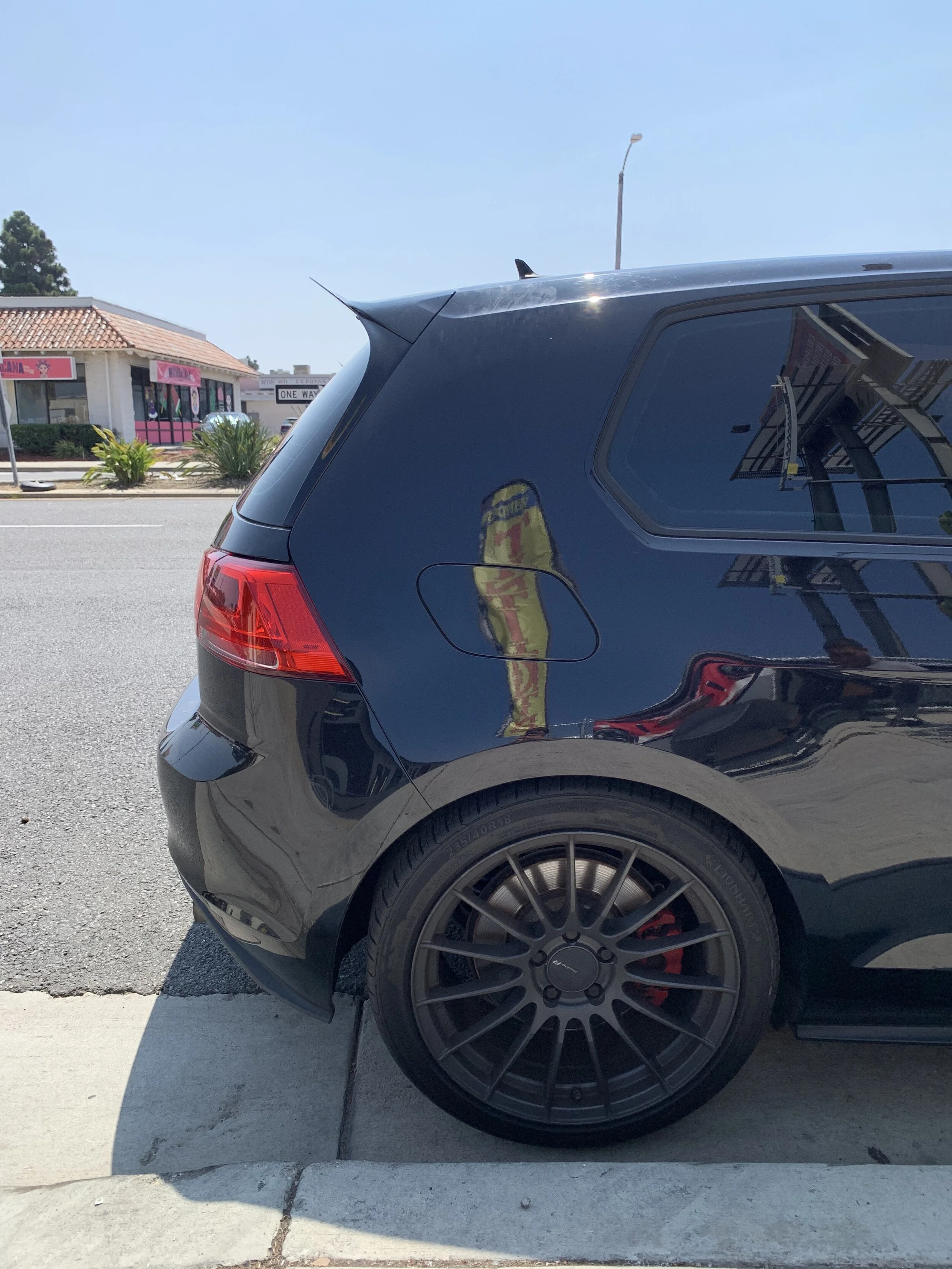 Rear Bumper Diffuser VW Golf R (MK7 / MK7.5) — Splitter Gang