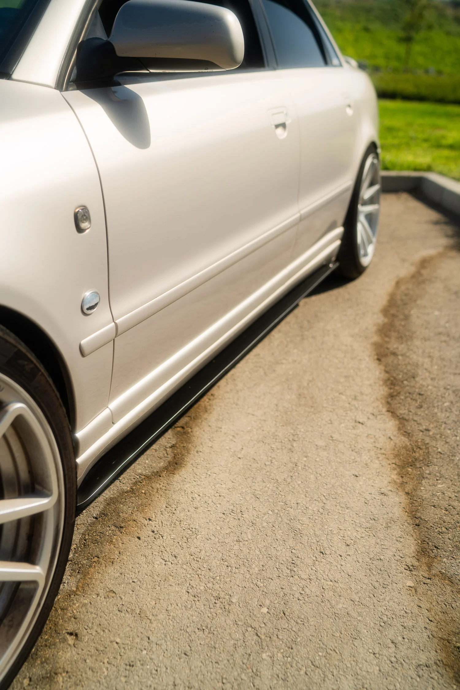 Audi B5 S4 G2 Front Street Bumper Splitter (lip) (1996-2001) — Splitter ...