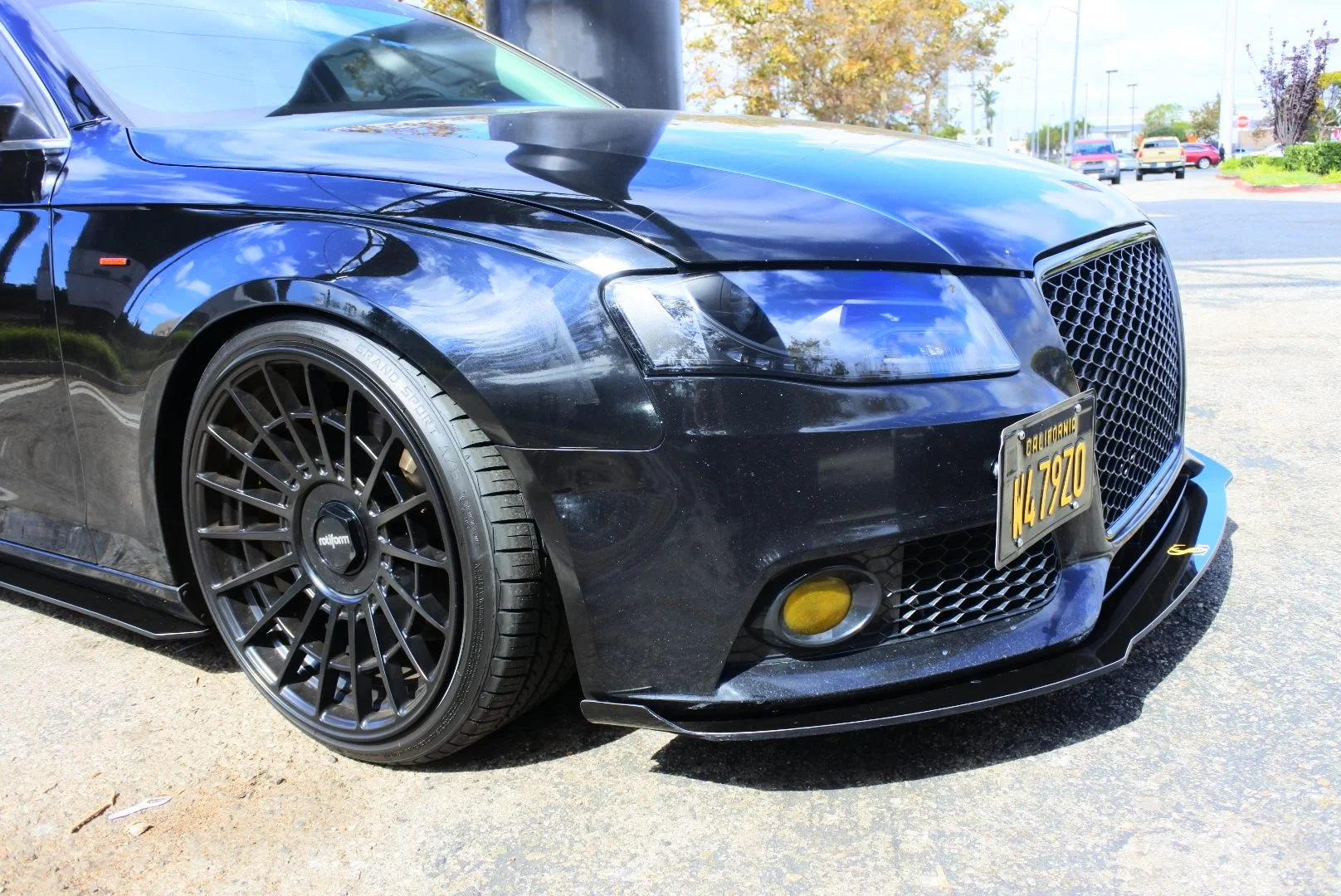 Audi A3 8P Street Front Splitter (lip) (2006-2013) — Splitter Gang