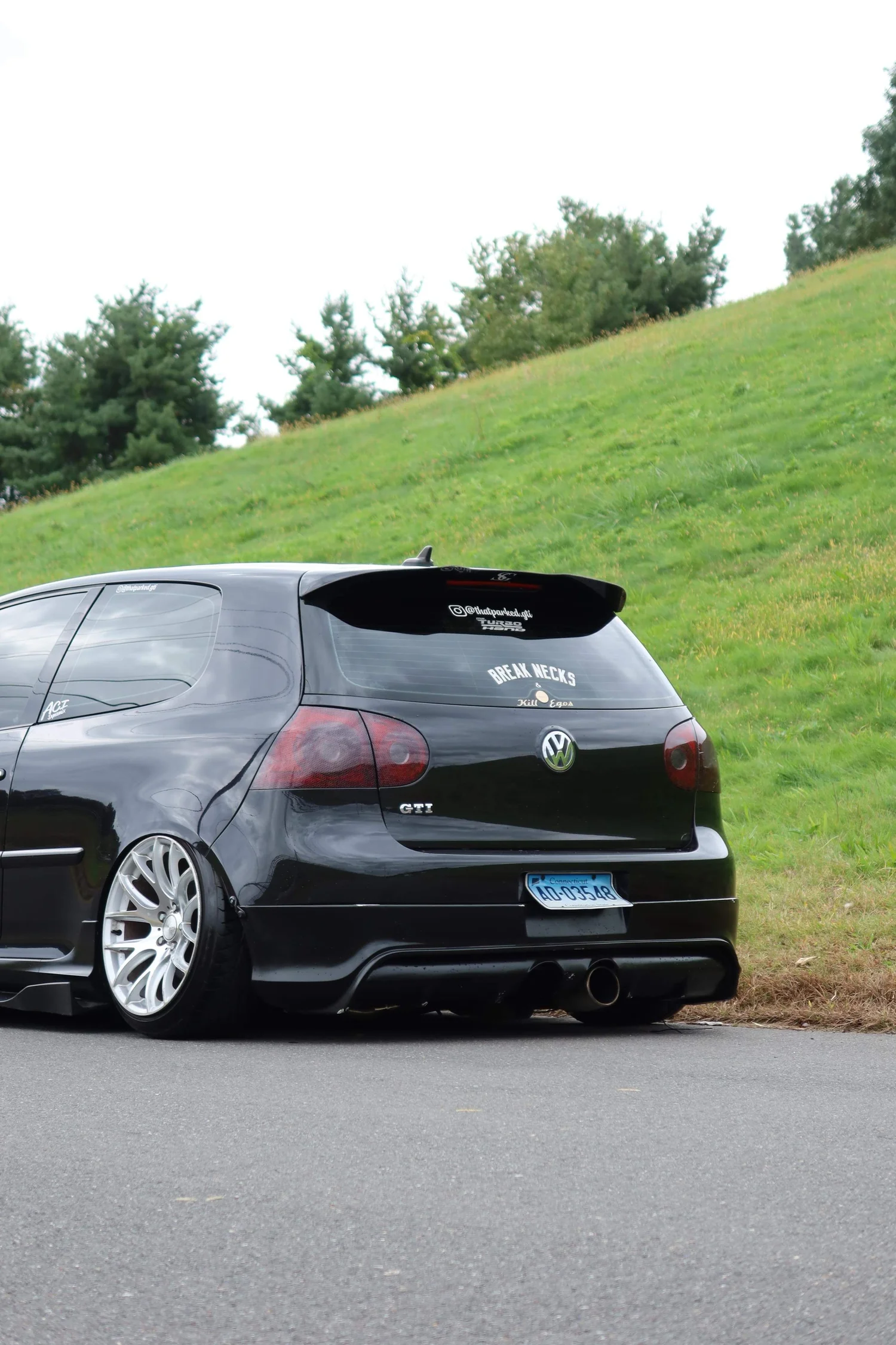 Rear Bumper Diffuser VW (MK5) GT2: GTI, Votex — Splitter Gang