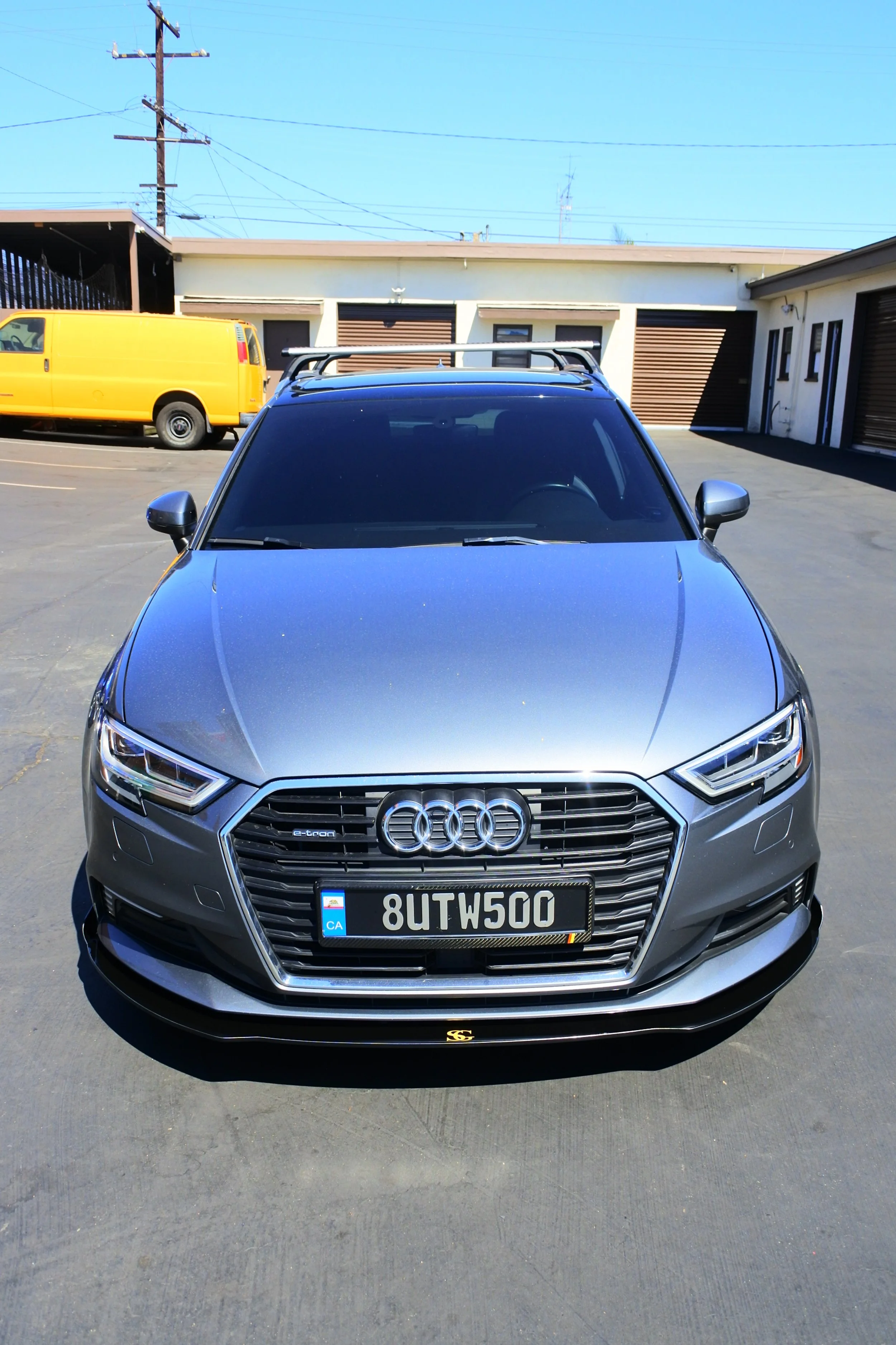 Audi B5 S4 G2 Front Street Bumper Splitter (lip) (1996-2001) — Splitter ...