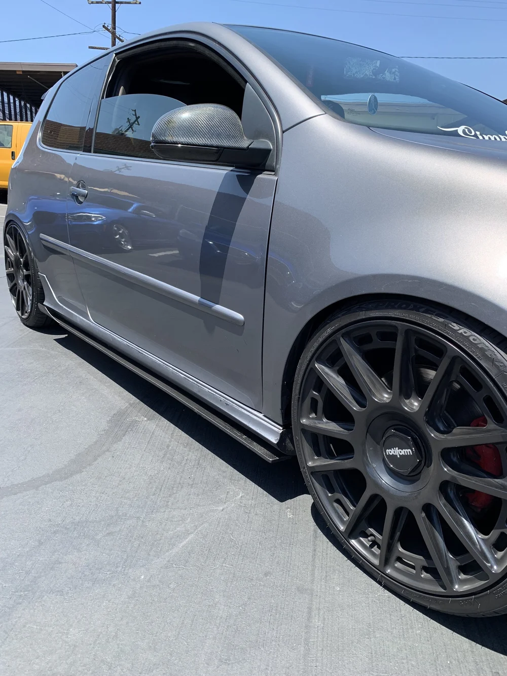 Rear Bumper Diffuser VW (MK5) GT2: GTI, Votex — Splitter Gang