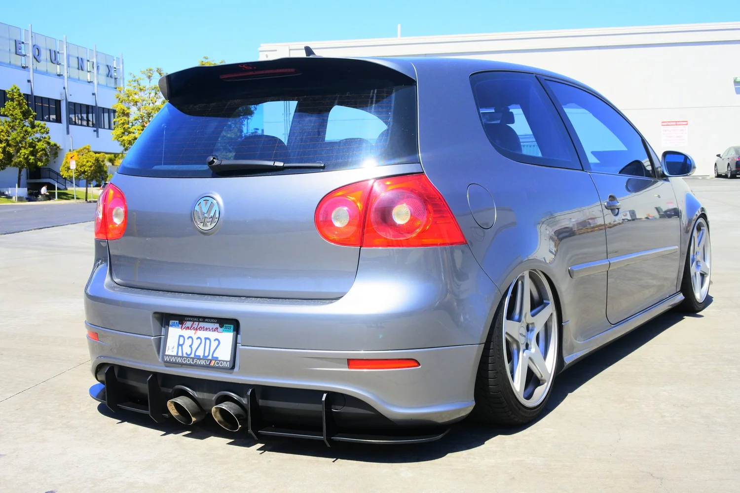 Rear Bumper Diffuser VW (MK5) GT2: GTI, Votex — Splitter Gang