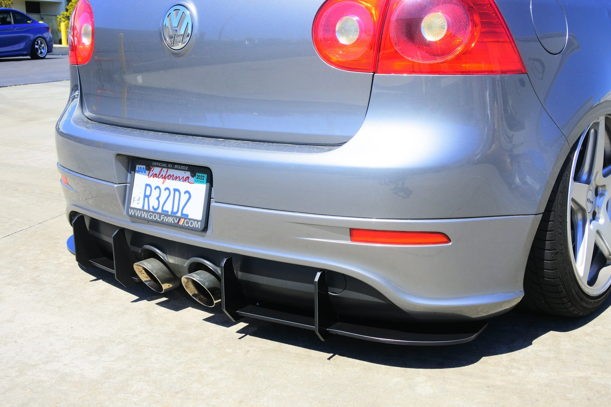 Rear Bumper Diffuser VW (MK5) GT2: GTI, Votex — Splitter Gang