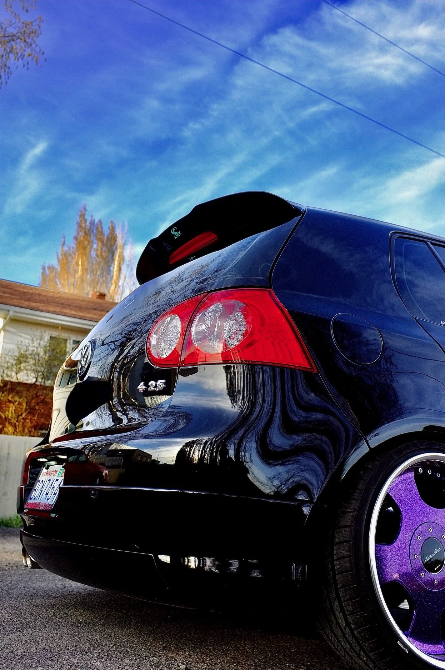 Rear Bumper Diffuser VW (MK5) GT2: GTI, Votex — Splitter Gang