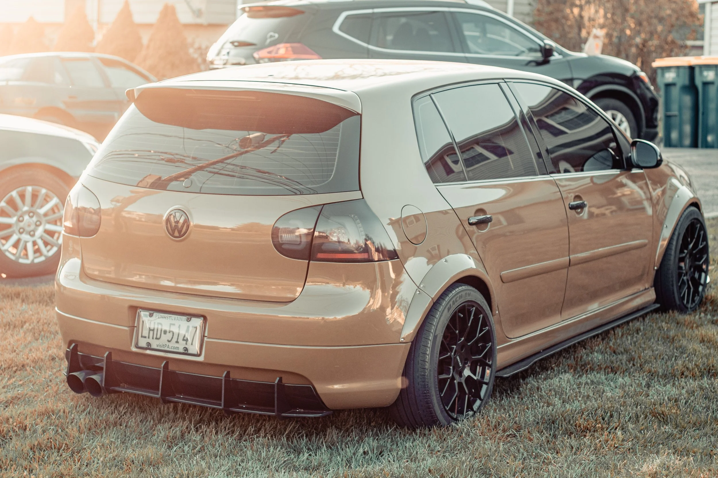 Front Splitter VW (MK5) ThunderBunny: GTI, Rabbit, GLI, R32 (2004-2009 ...