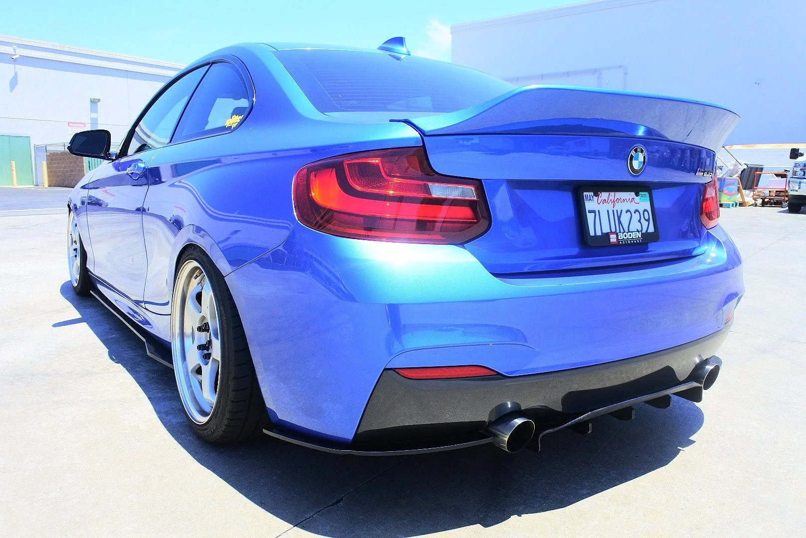 Bmw F22 M235i/M240i Rear Diffuser — Splitter Gang