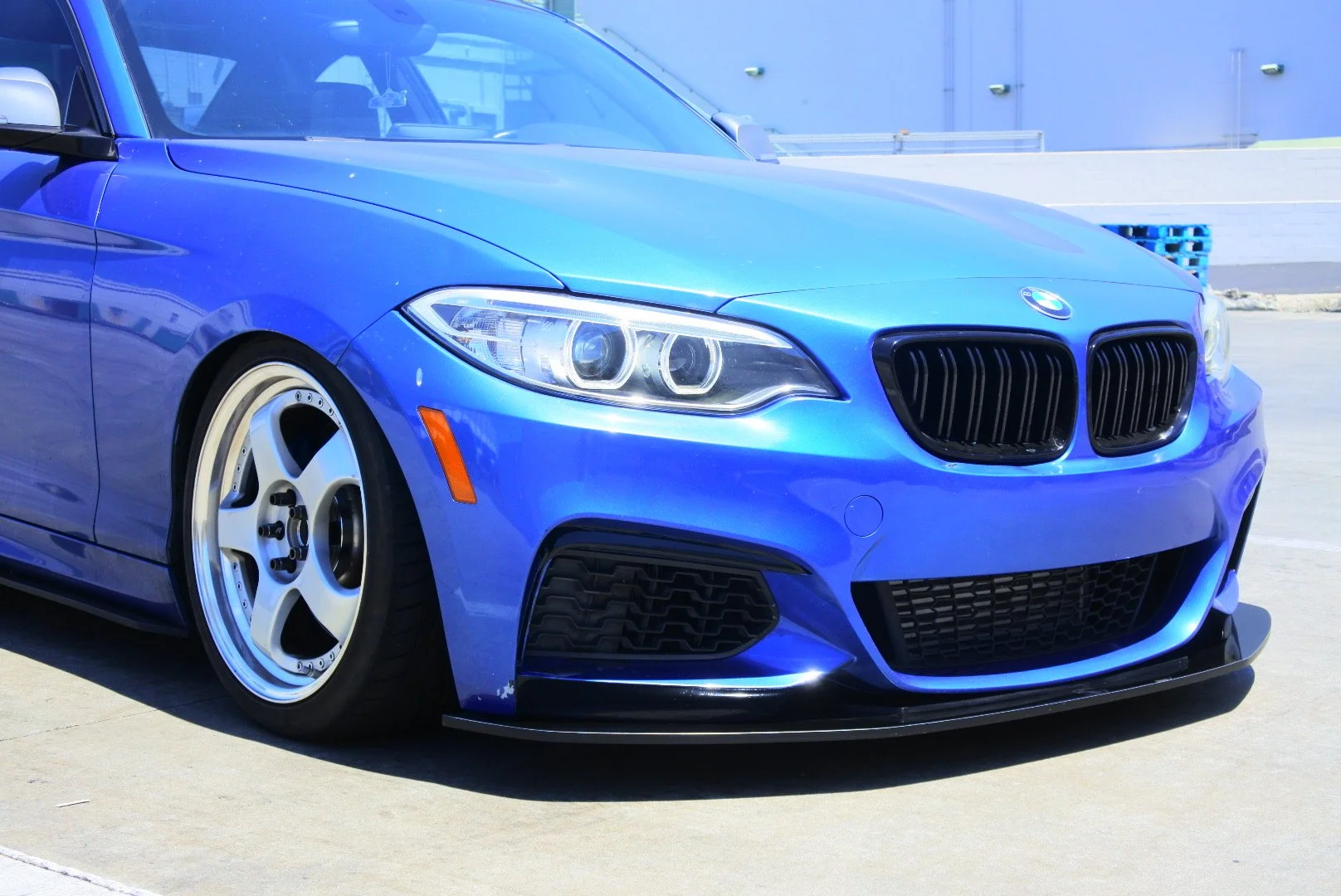 BMW F22 Rear Bumper Canards: M235i, 240i, 228 (M-Sport) — Splitter Gang