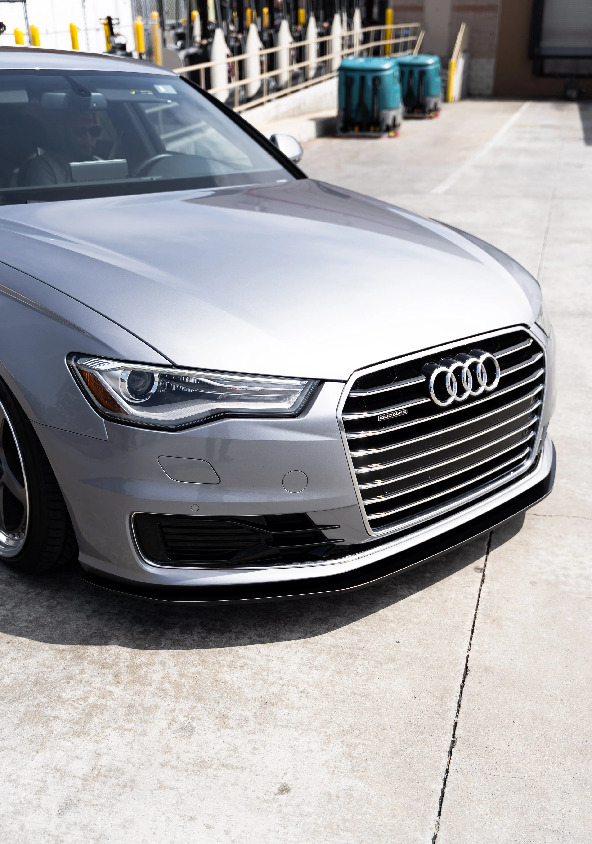 Audi B5 S4 G2 Front Street Bumper Splitter (lip) (1996-2001) — Splitter ...