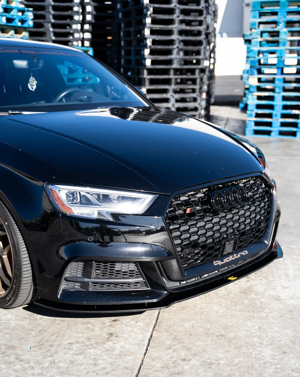 Audi B9 A4/S4/SG4 Front Bumper Splitter (lip) — Splitter Gang