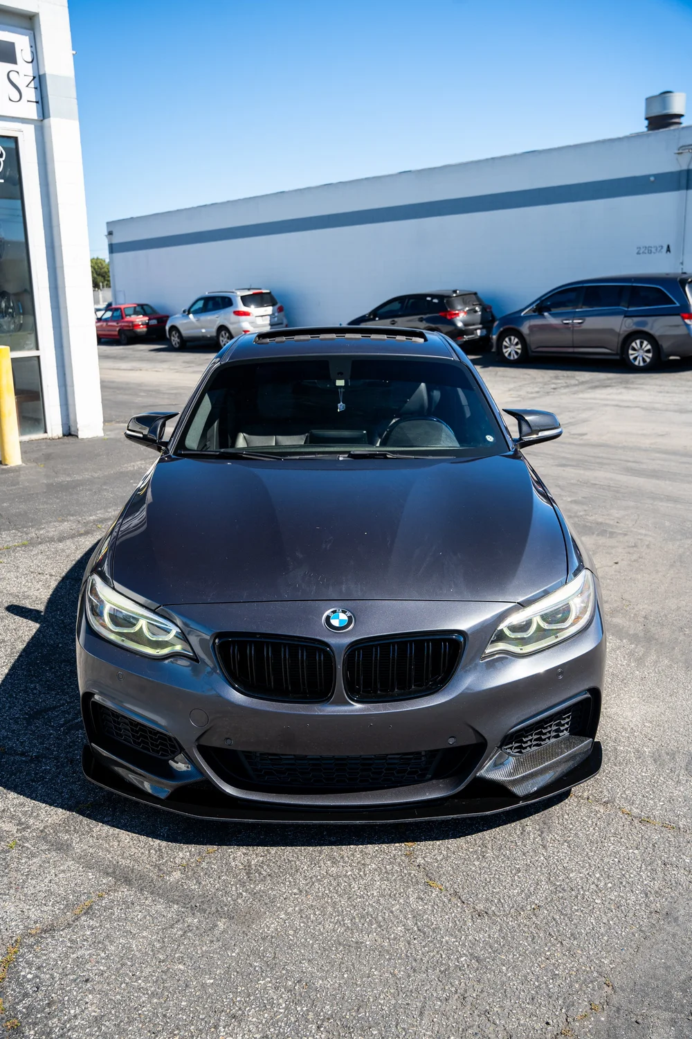BMW F22 Rear Bumper Canards: M235i, 240i, 228 (M-Sport) — Splitter Gang