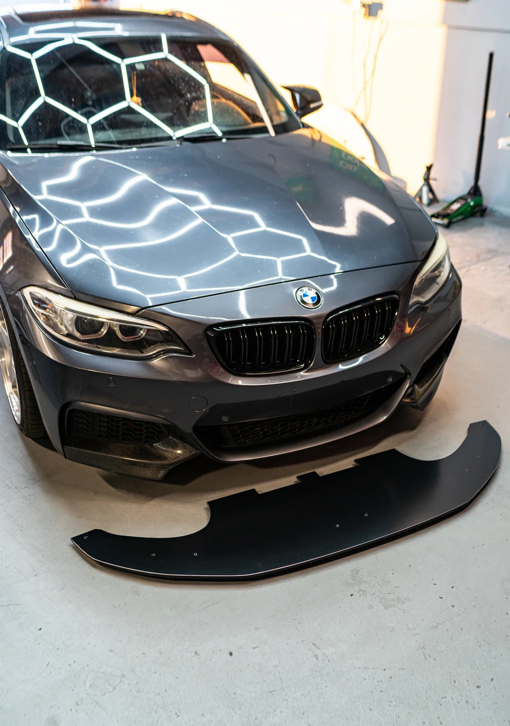 BMW F22 Rear Bumper Canards: M235i, 240i, 228 (M-Sport) — Splitter Gang