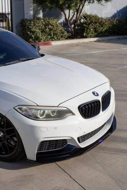 BMW F22 Rear Bumper Canards: M235i, 240i, 228 (M-Sport) — Splitter Gang