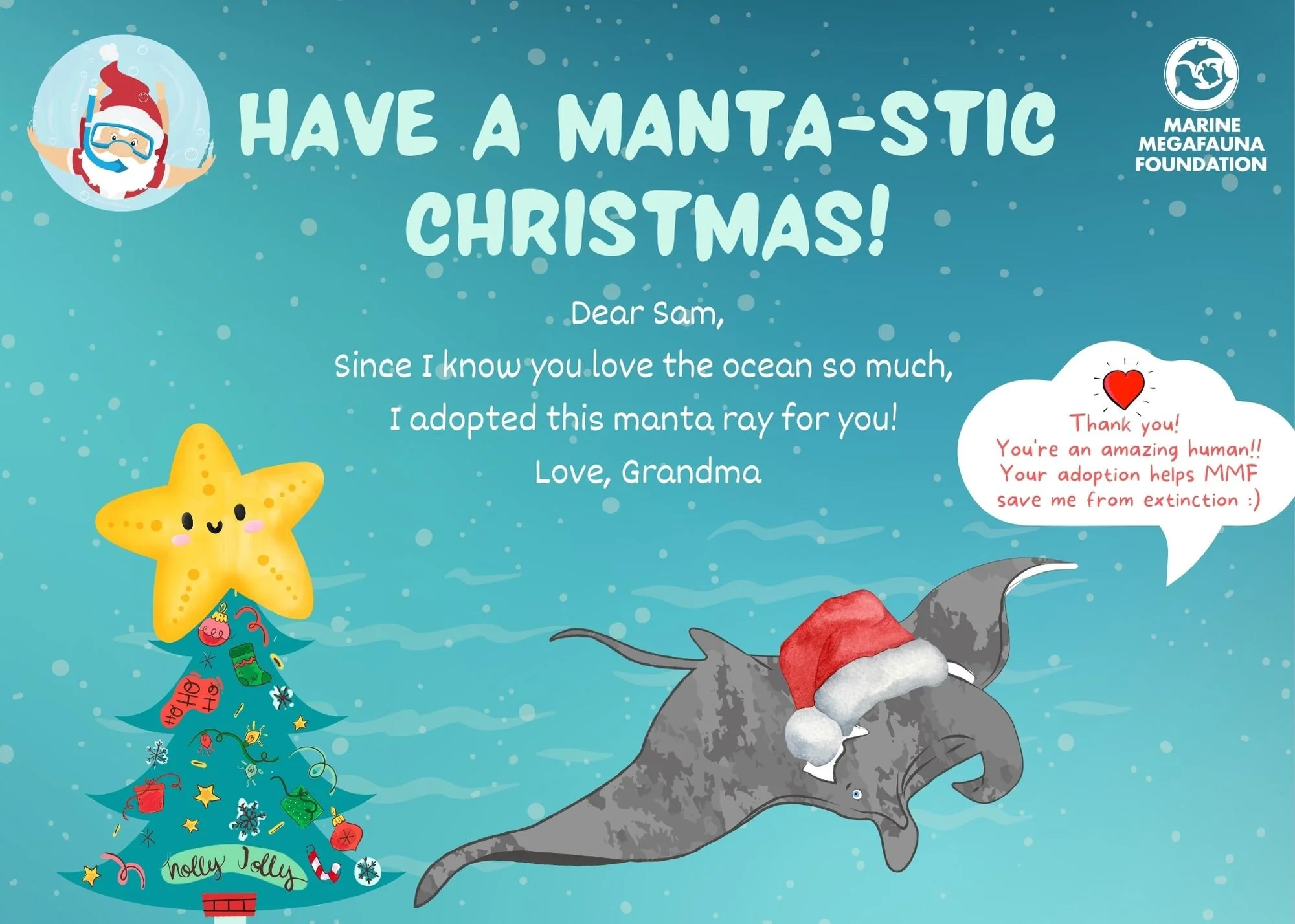 Adopt a Manta Ray - A Manta Ray Adoption is the perfect Gift for Manta ...