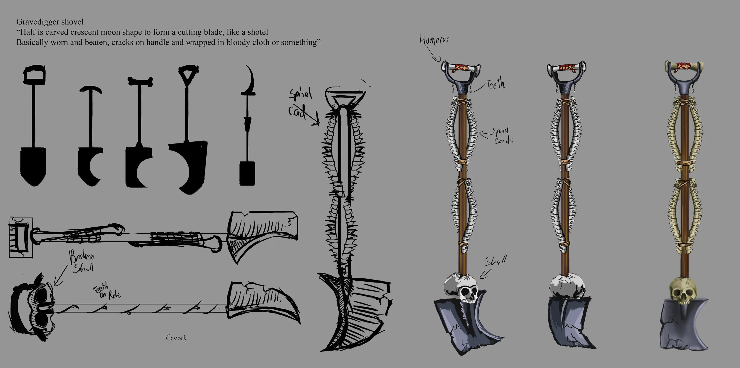 Prop Design — Gevork Sherbetchyan Illustration