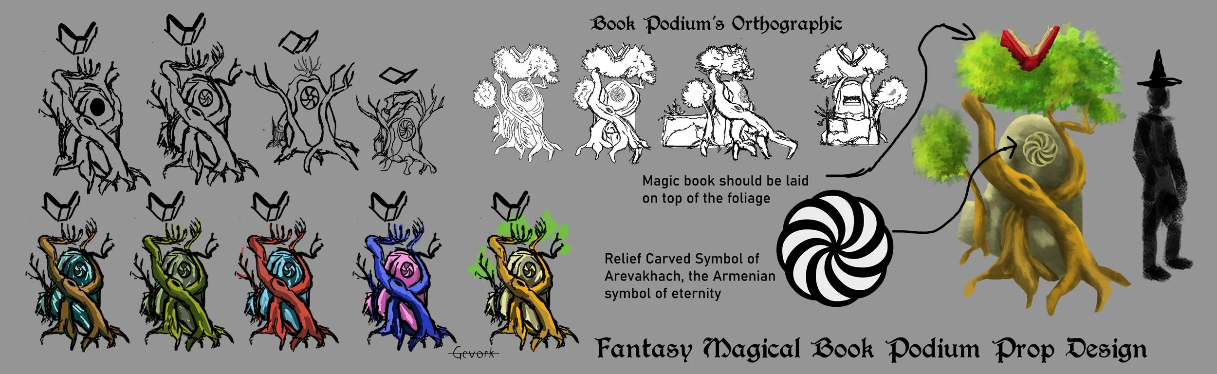 Prop Design — Gevork Sherbetchyan Illustration