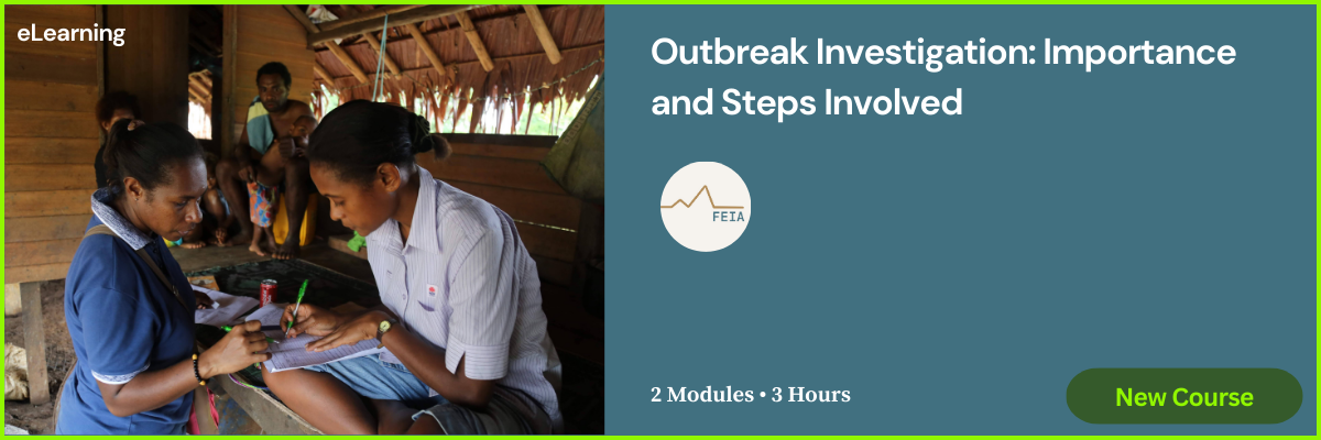 eLearning — Field Epidemiology in Action