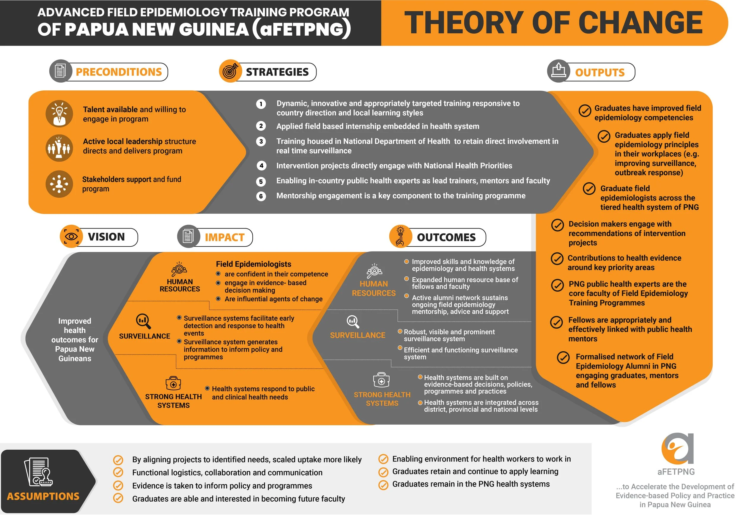 Theory of Change in FETPs — Field Epidemiology in Action