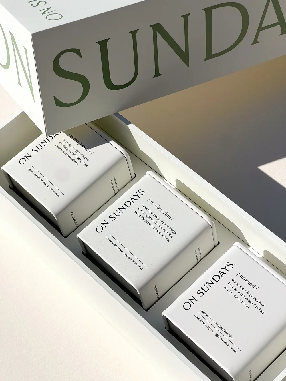 Organic Loose Leaf Tea — On Sundays.