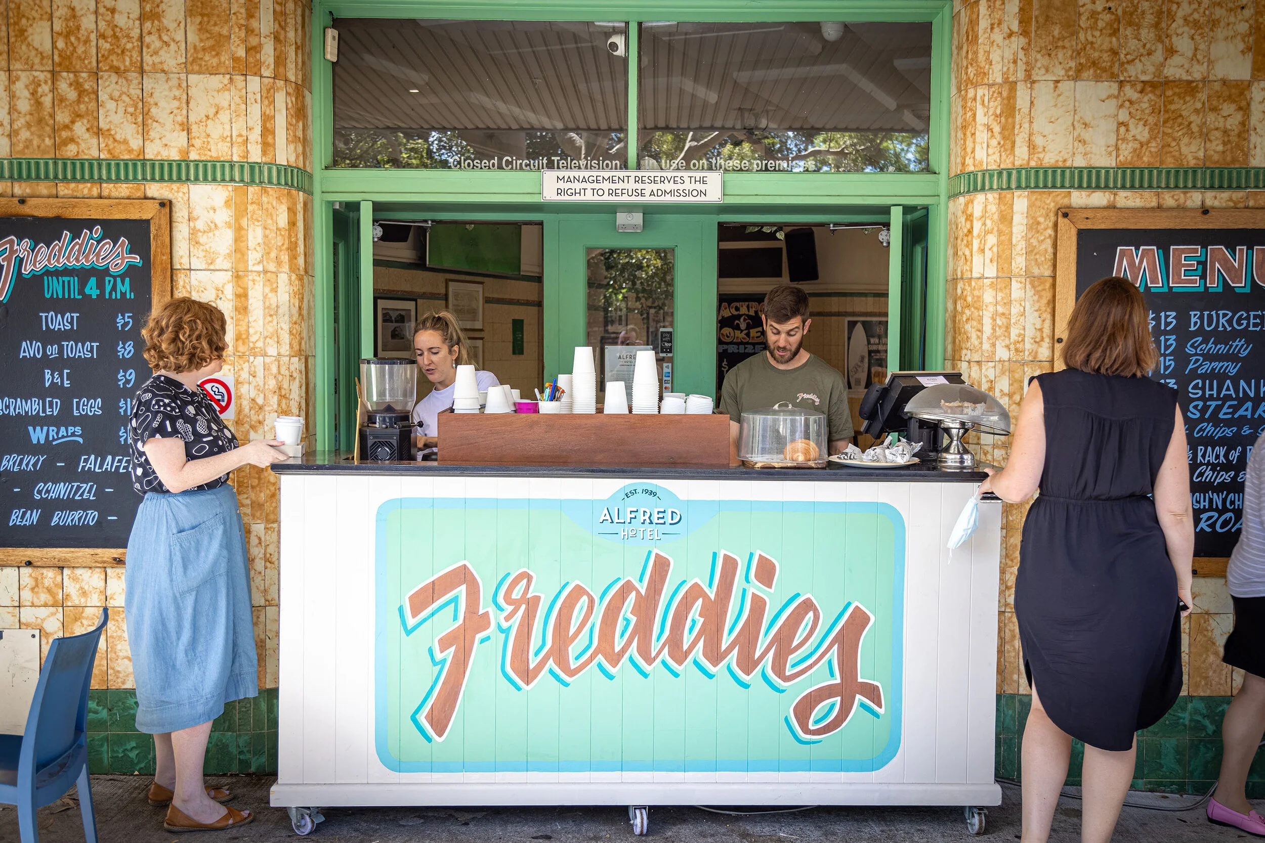 Camperdown Cafe — Alfred Hotel