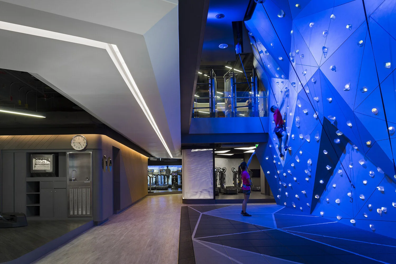 Virgin Active, Empire Tower, Bangkok — Inverse Lighting Design