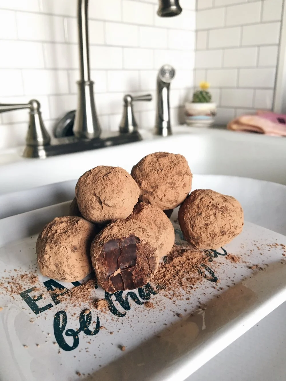 Easy Dark Chocolate Truffles — Merrissa Hardy