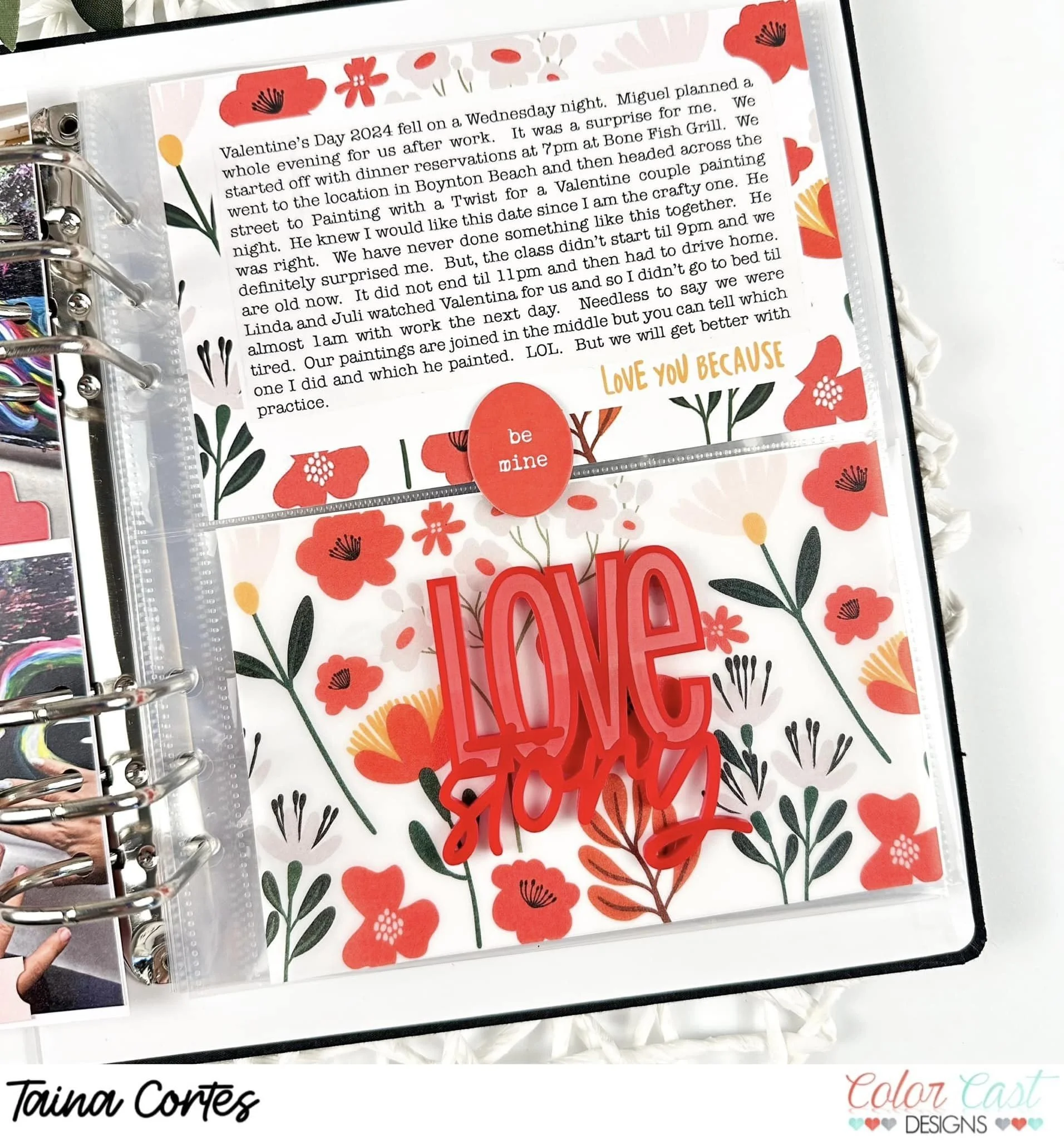 A Valentine Date Night Featuring “Love Story” — Color Cast Designs