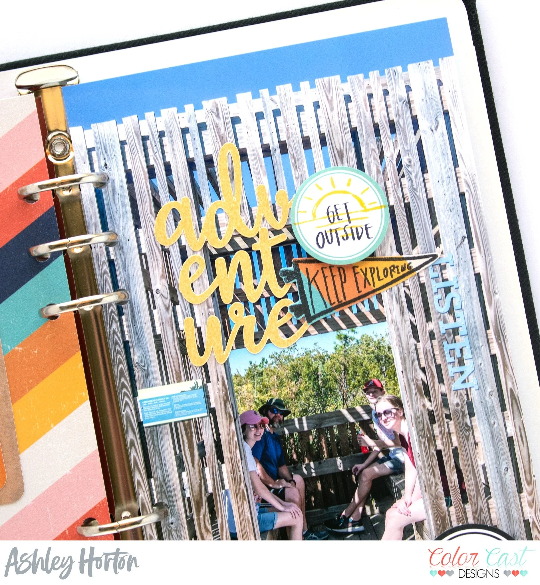 Acrylic Title Variations — Color Cast Designs