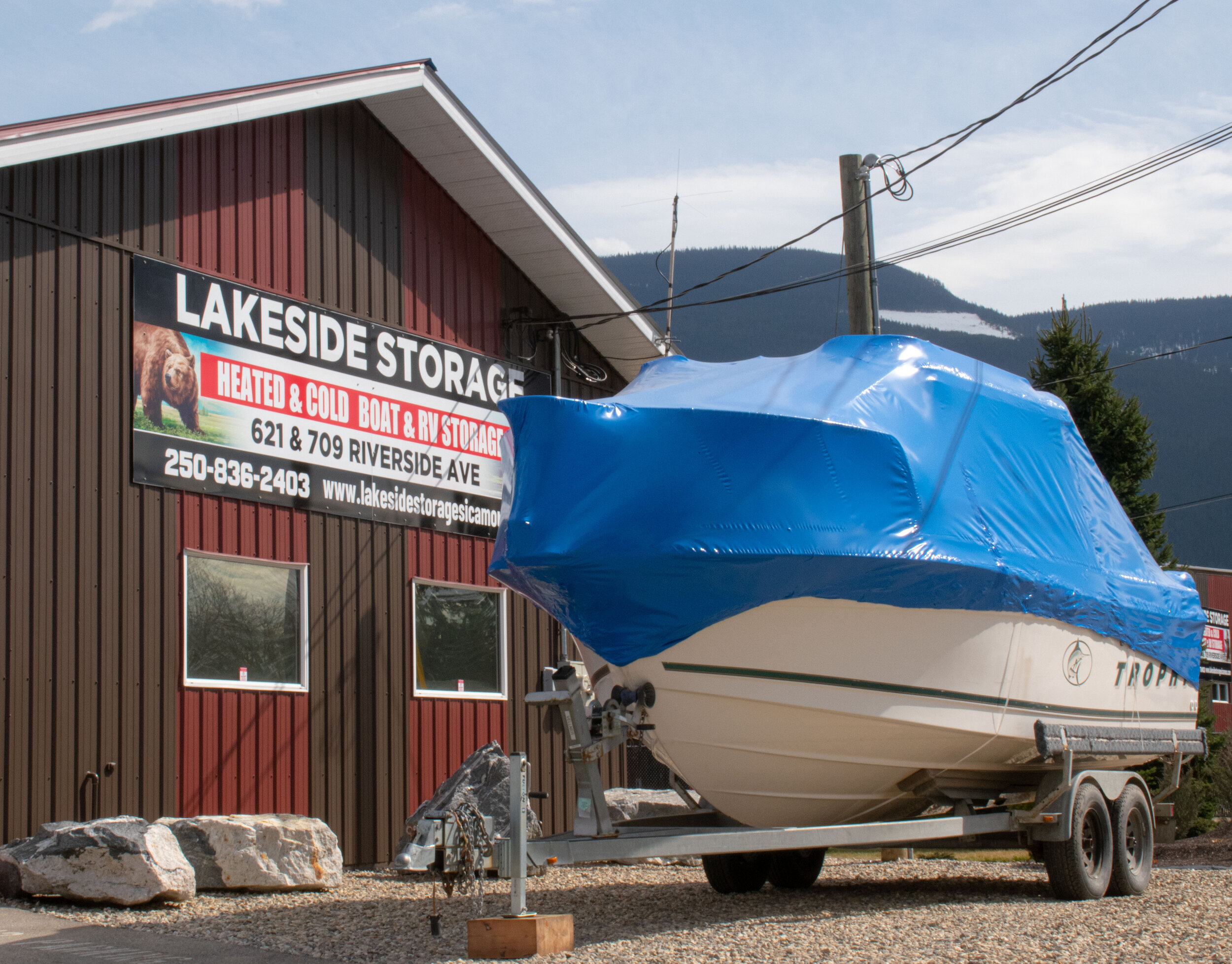 Lakeside Storage | Boat & RV Storage | Sicamous, BC