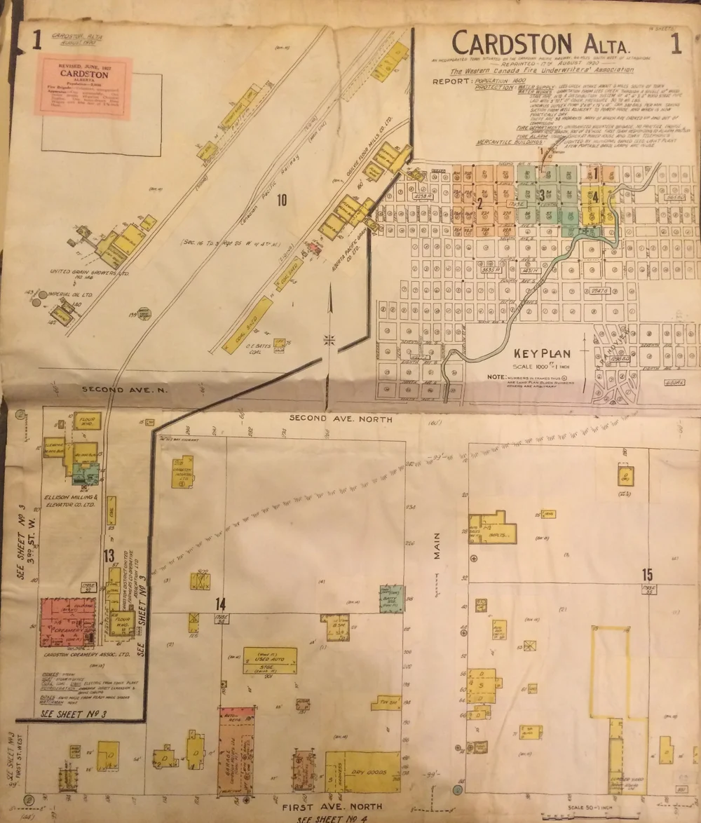 Maps — Cardston & District Historical Society