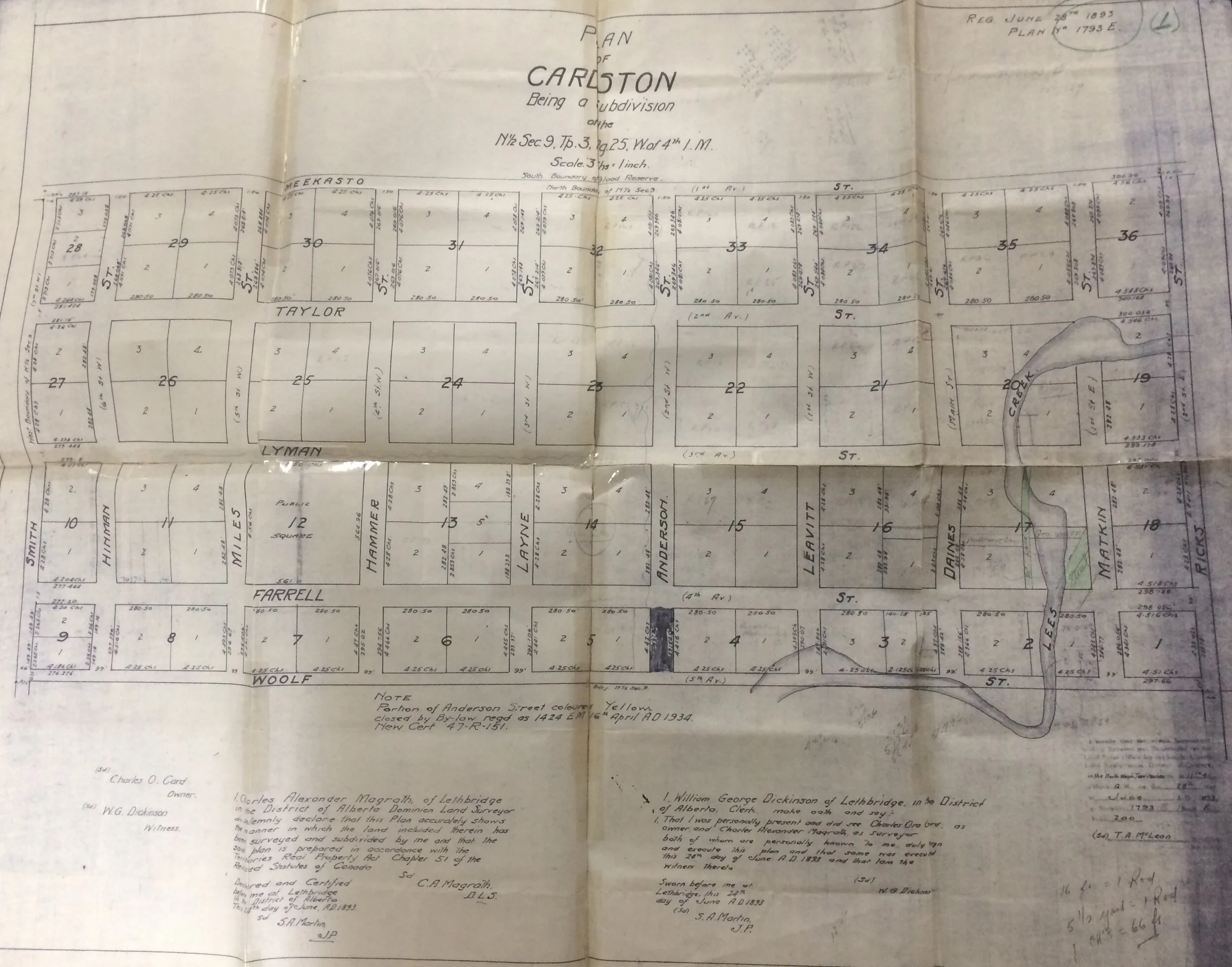 Maps — Cardston & District Historical Society