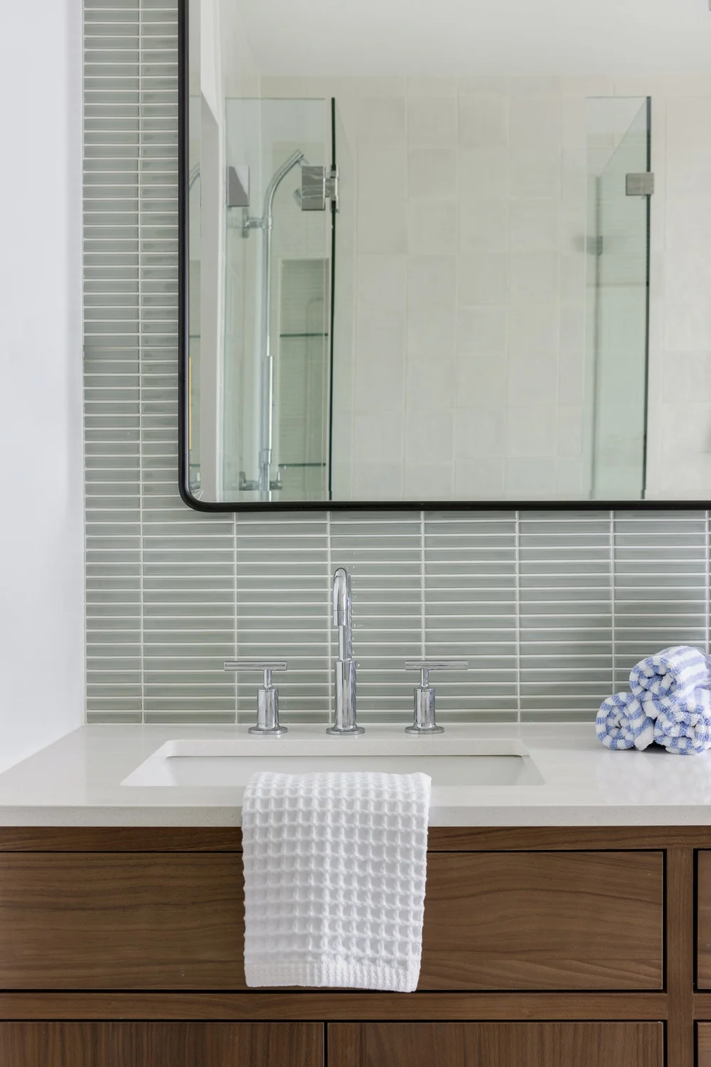 Mid-Century Modern Bathroom Reno — Milton House Design