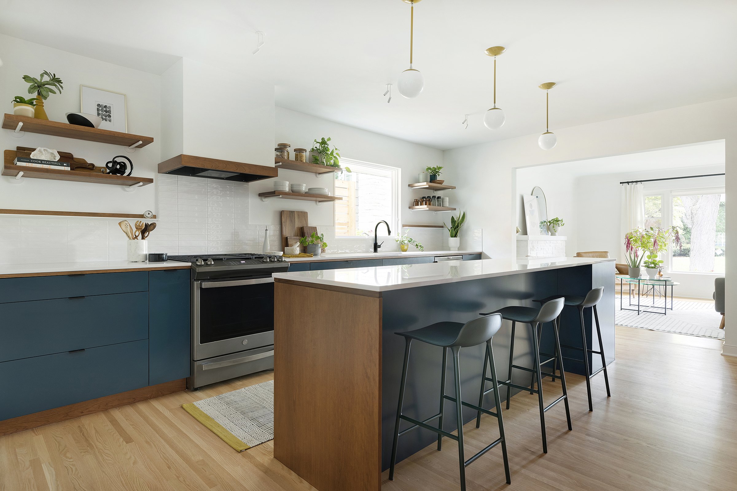 Mid-Mod Kitchen Transformation — Milton House Design