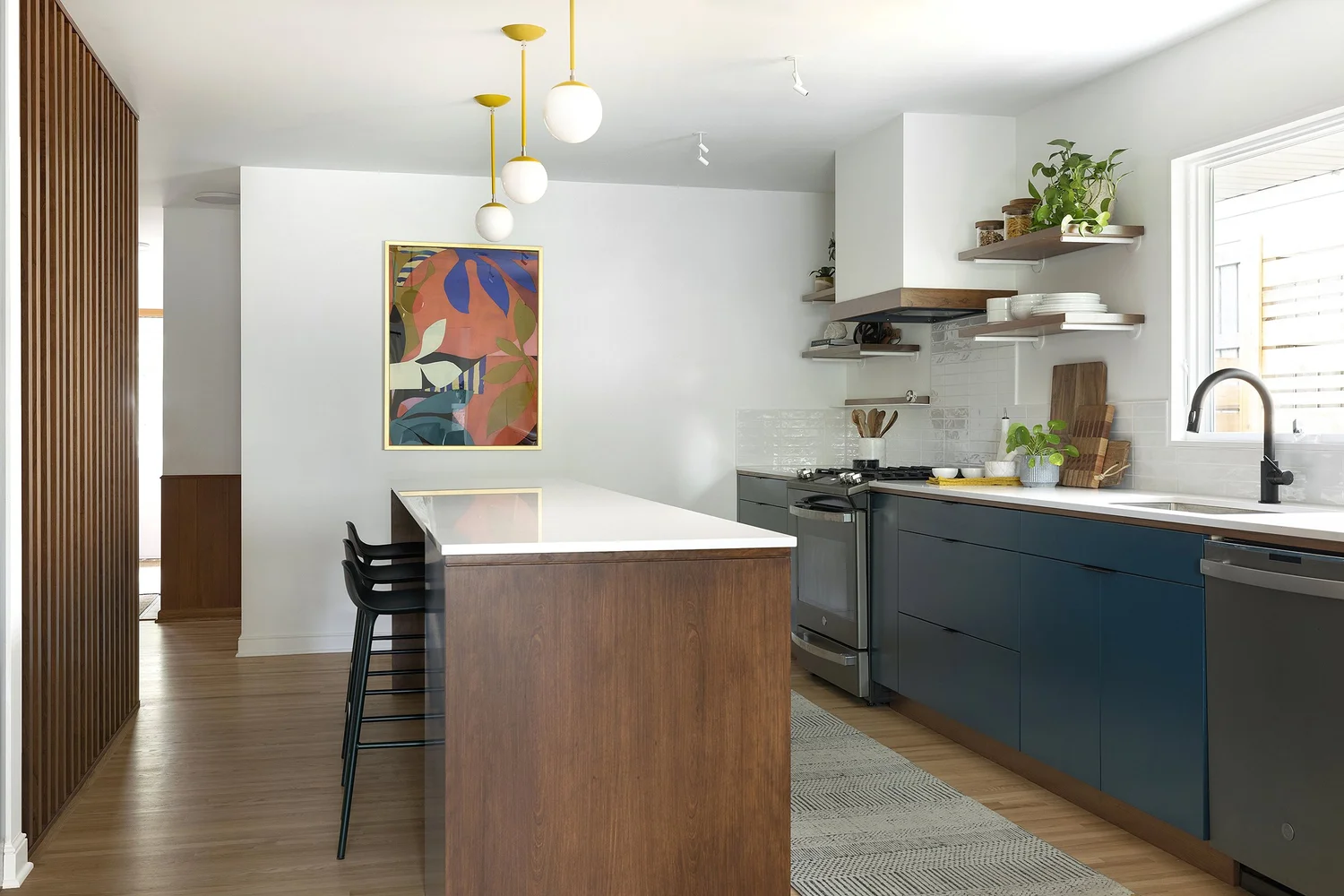 Mid-Mod Kitchen Transformation — Milton House Design