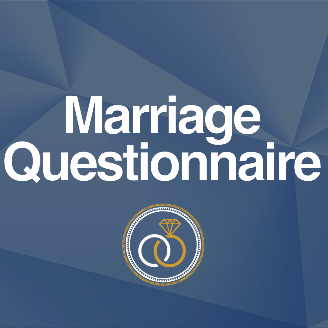 Marriage Coaching Questionnaire — GOLDENWORKS