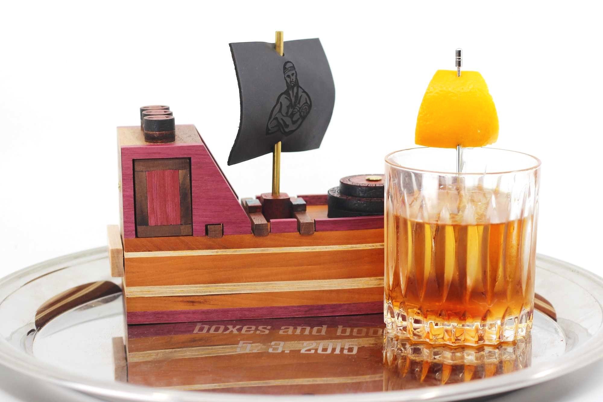 Presidents Order — Boxes and Booze