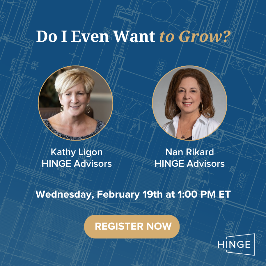Webinars — HINGE Early Education Advisors