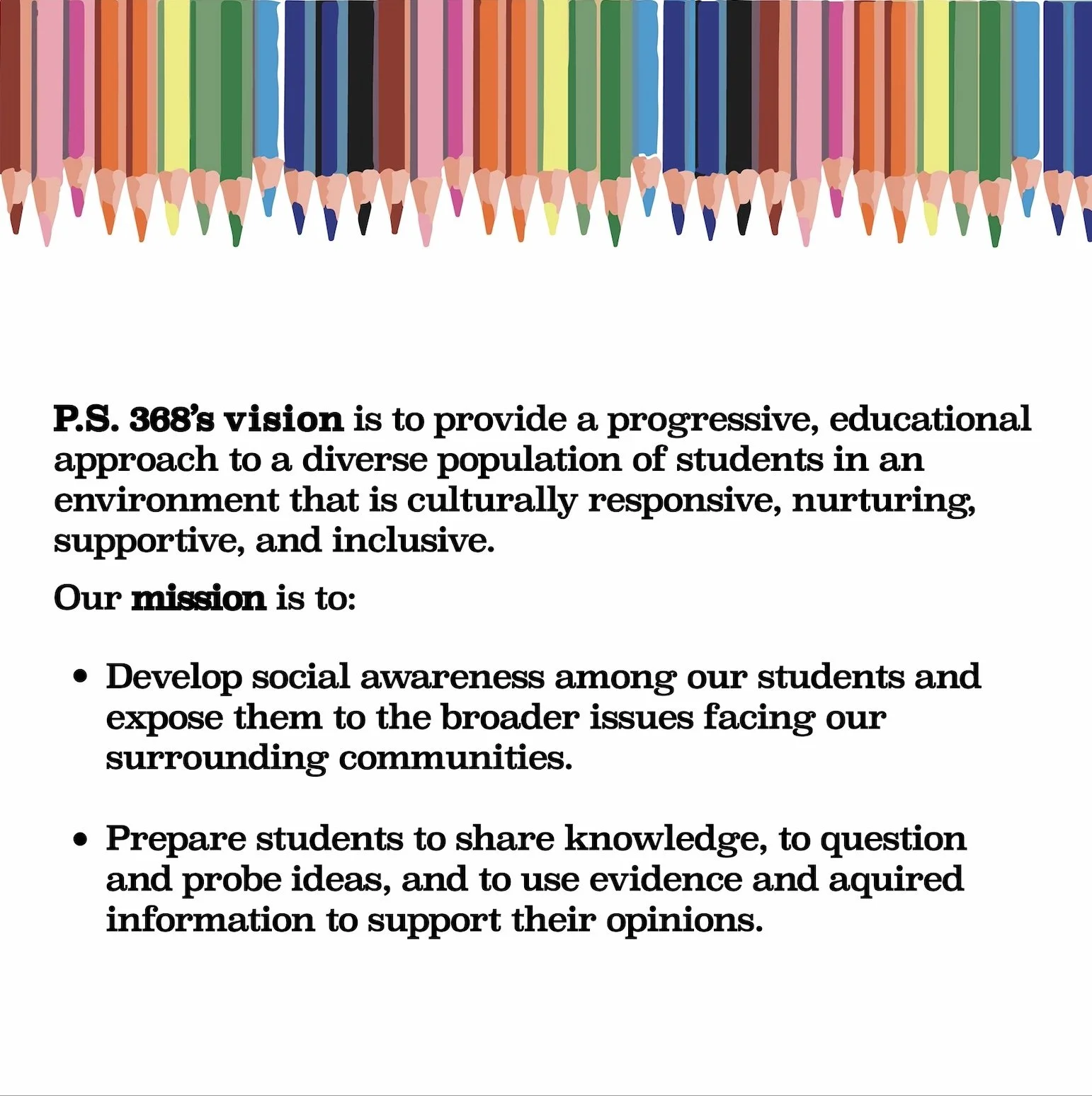 General 1 — PS 368 The William Lynch School